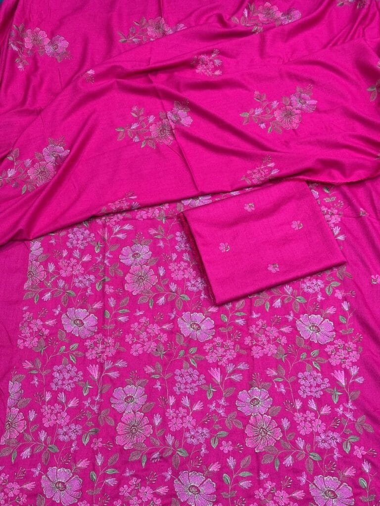 Karandi 3 Piece Suit with Karandi Dupatta